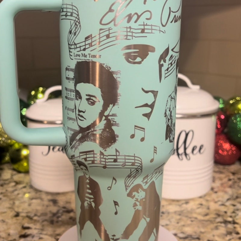 Elvis Tumblers Cups - Etsy