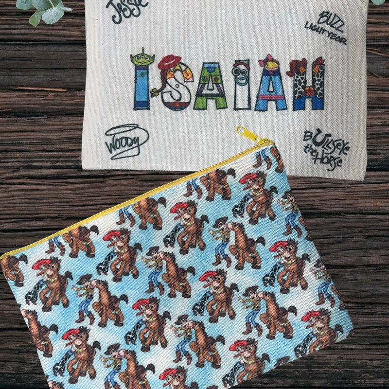 Story Zipper Pouch - Etsy UK