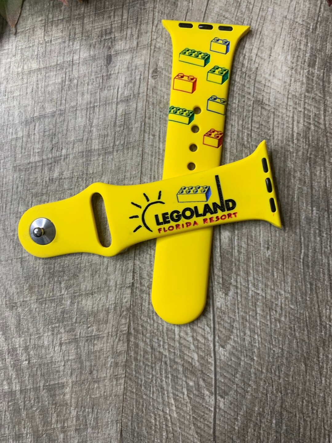 Brick Lego Smart Watch Band With Silicone Ink - Etsy