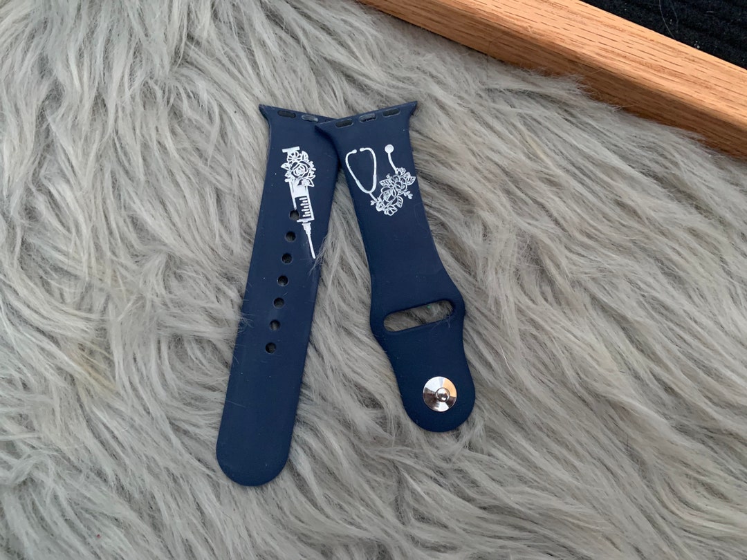 Nurse Smart Watch Band With Silicone Ink - Etsy