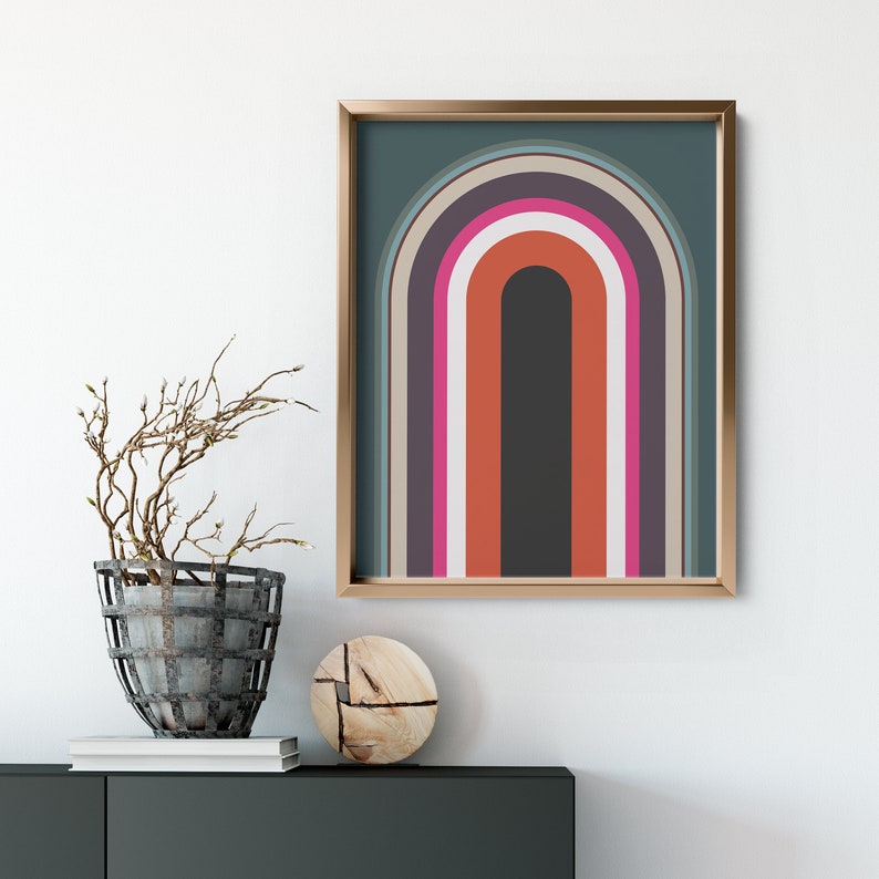 Retro Print - Vintage Graphic Print - Etsy