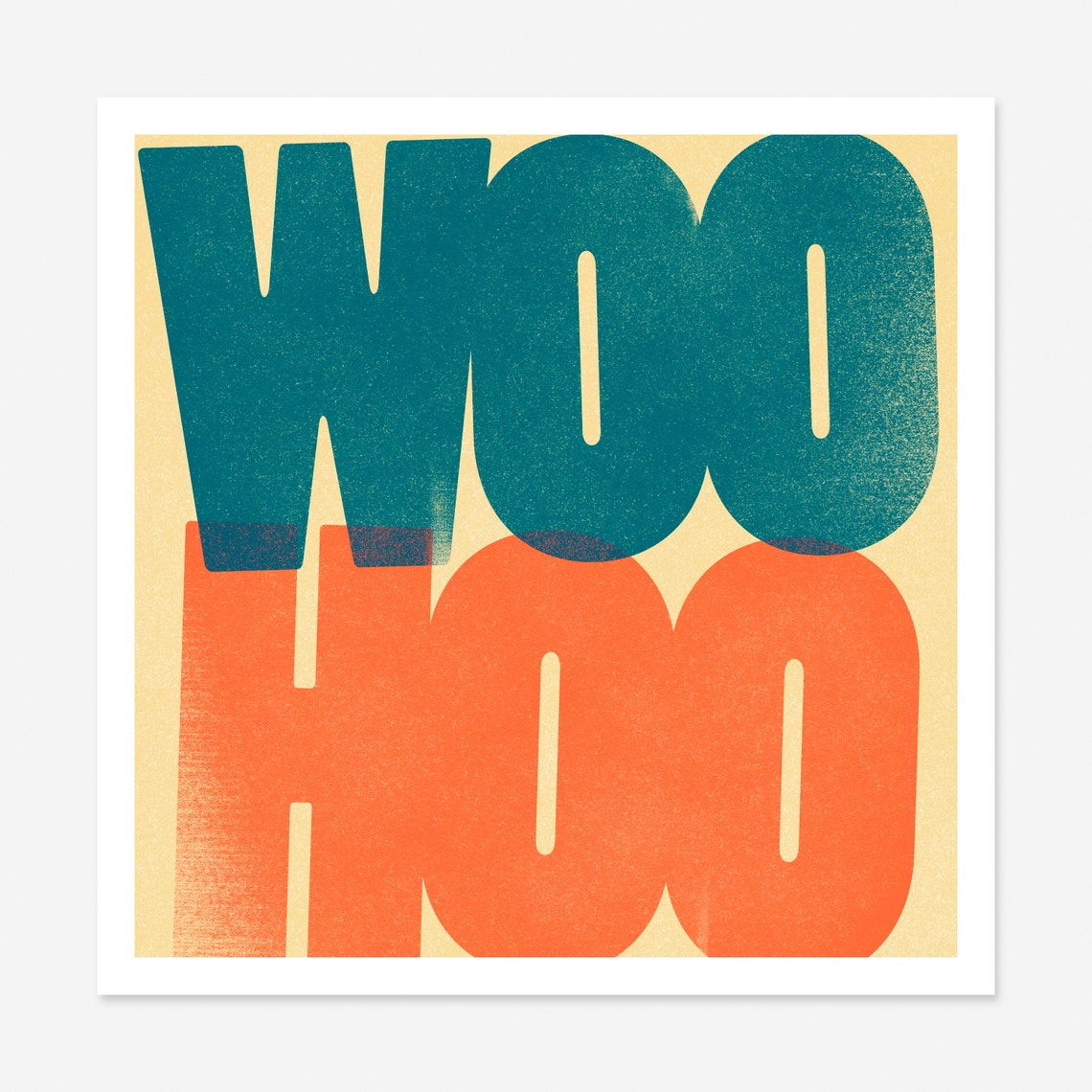 WOO HOO - Inspirational Poster - Positive Quote - Motivational Art ...