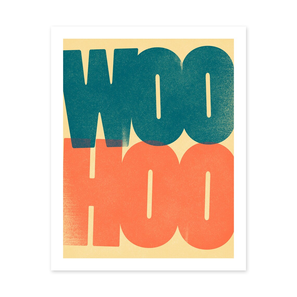 WOO HOO - Inspirational Poster - Positive Quote - Motivational Art ...