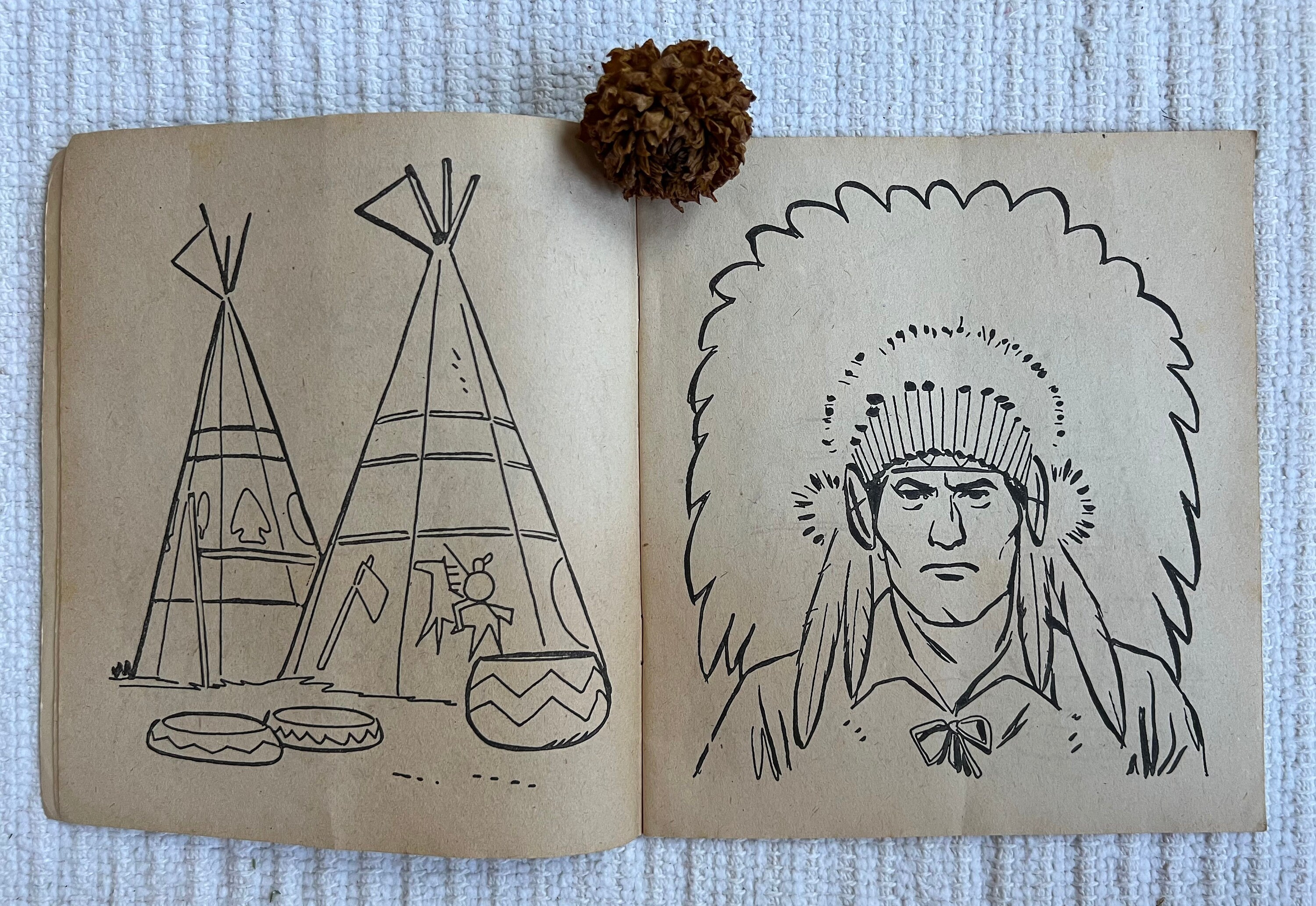 1957- Tonto Coloring Book~ Drawings by Alexander Arithmetic and Bob ...