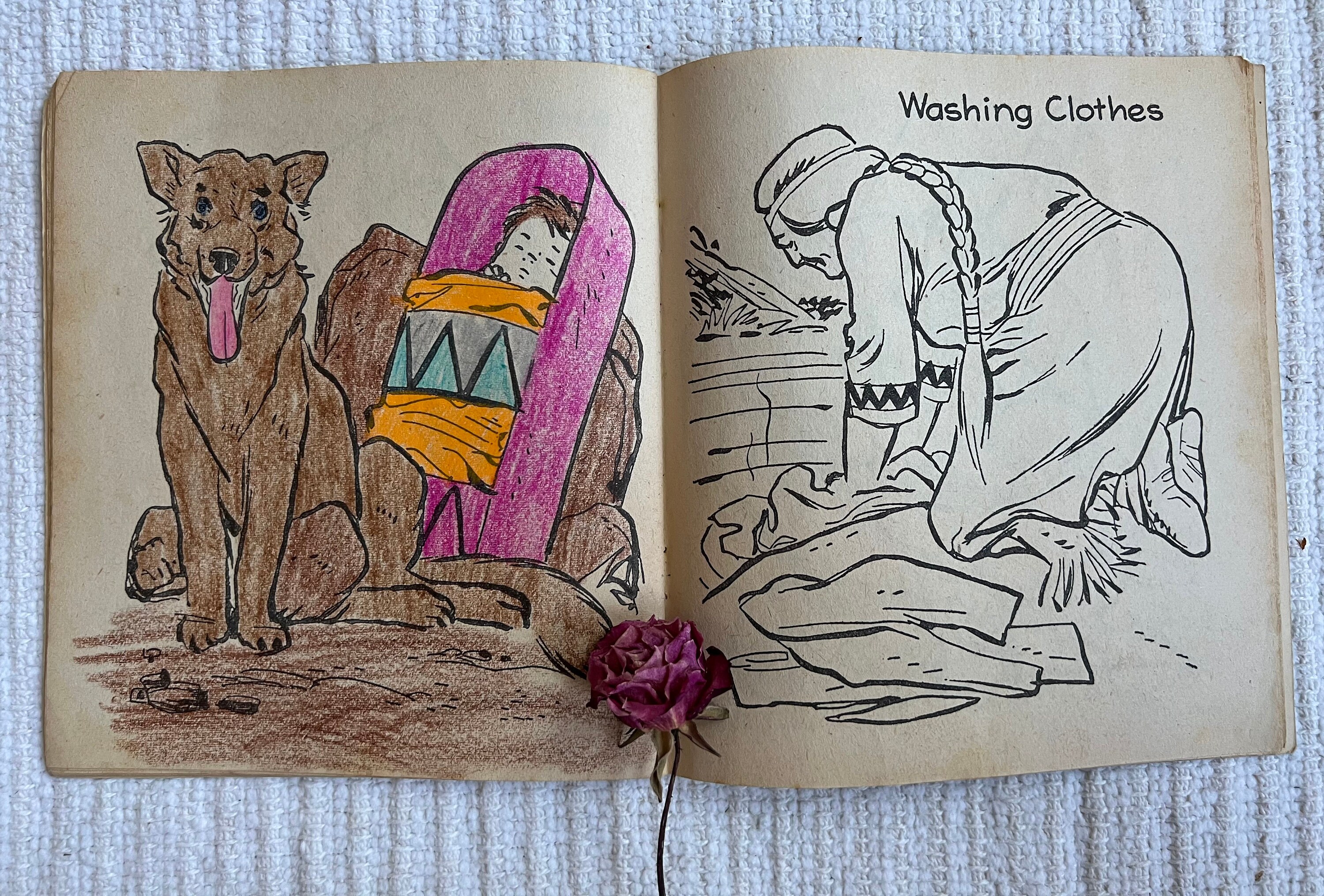1957- Tonto Coloring Book~ Drawings by Alexander Arithmetic and Bob ...