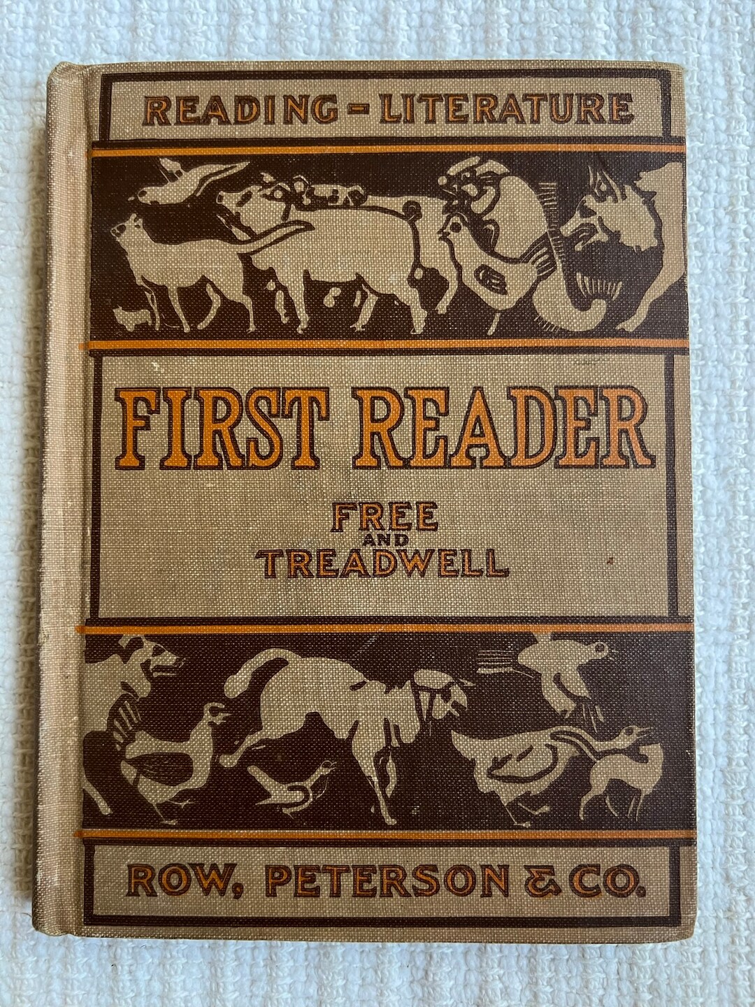 1918- Reading-literature First Reader~ Adapted and Graded by Harriette ...