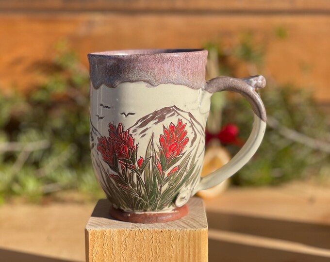 Pick-me-nots Wildflower Collection- Mug- Wheel Thrown- Handmade ...