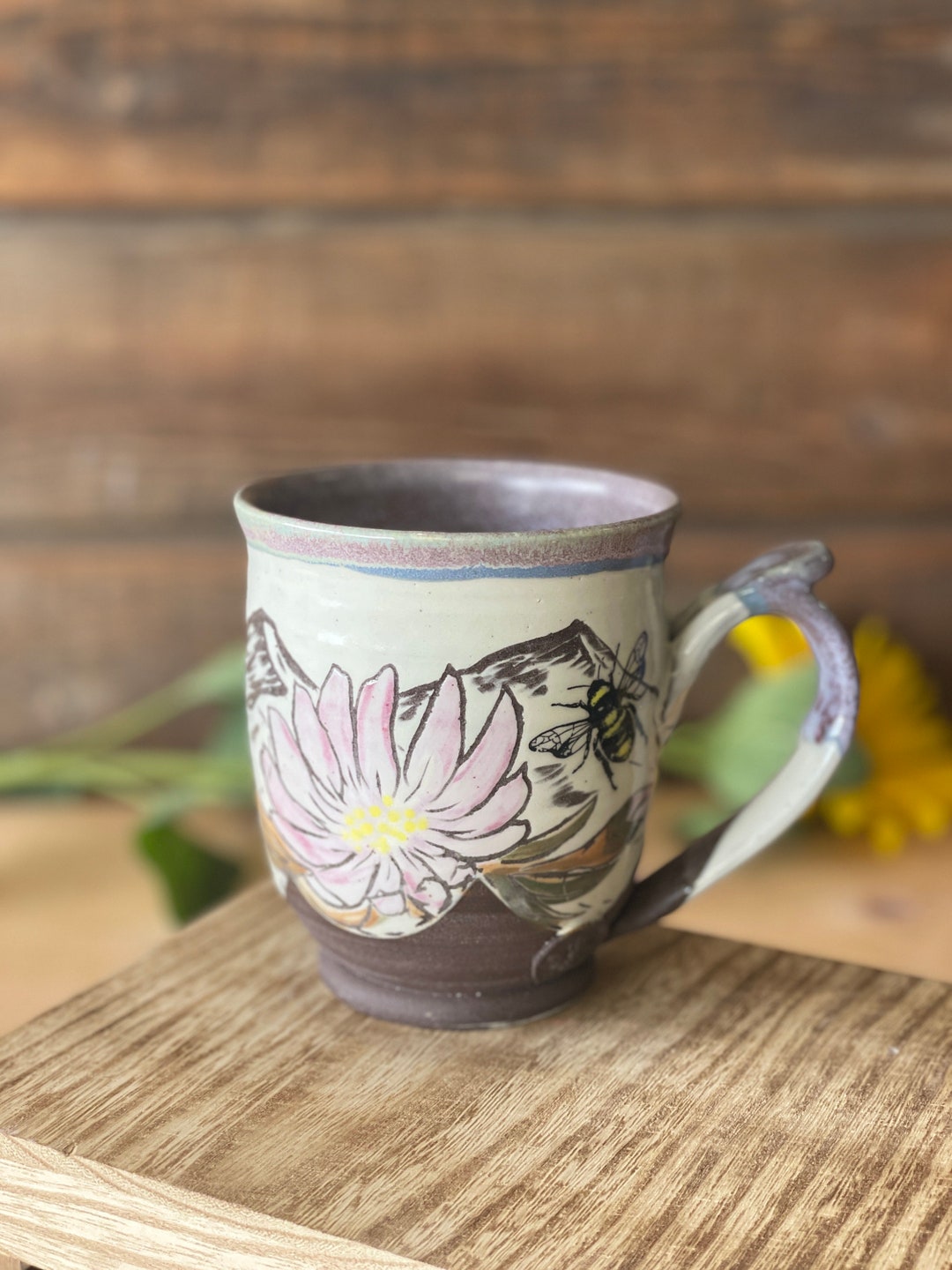 Pick-me-nots Wildflower Series Bitterroot & Paintbrush - Etsy