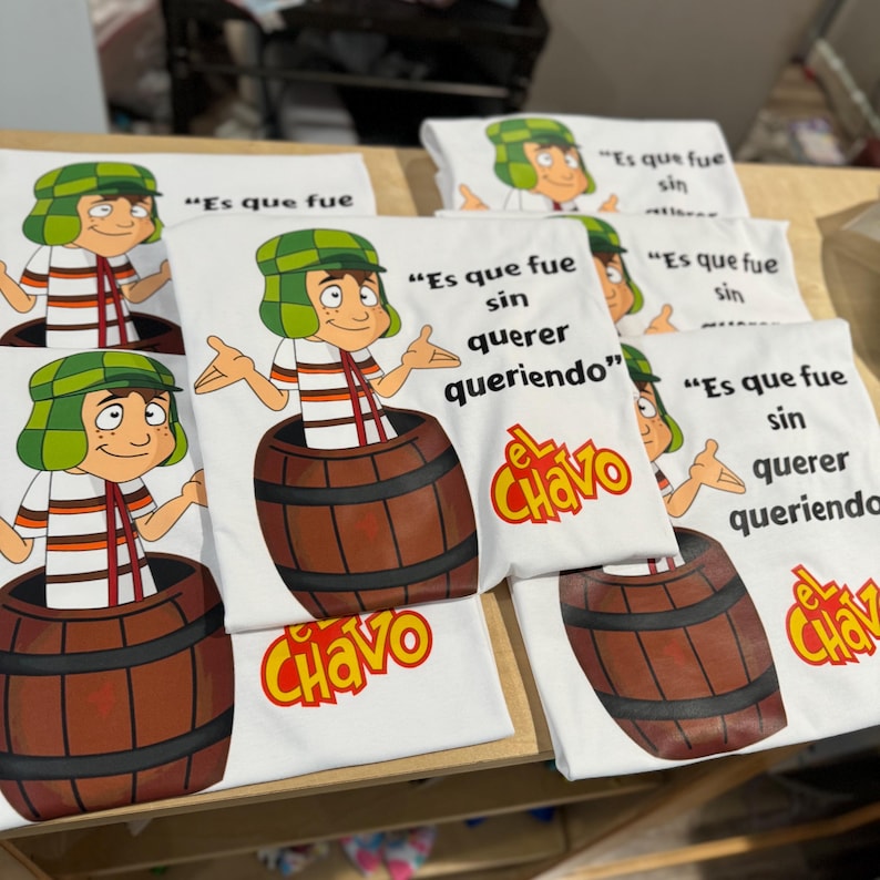 Shirt El Chavo Del 8,el Chavo Shirt ,fue Sin Querer Queriendo El Chavo ...
