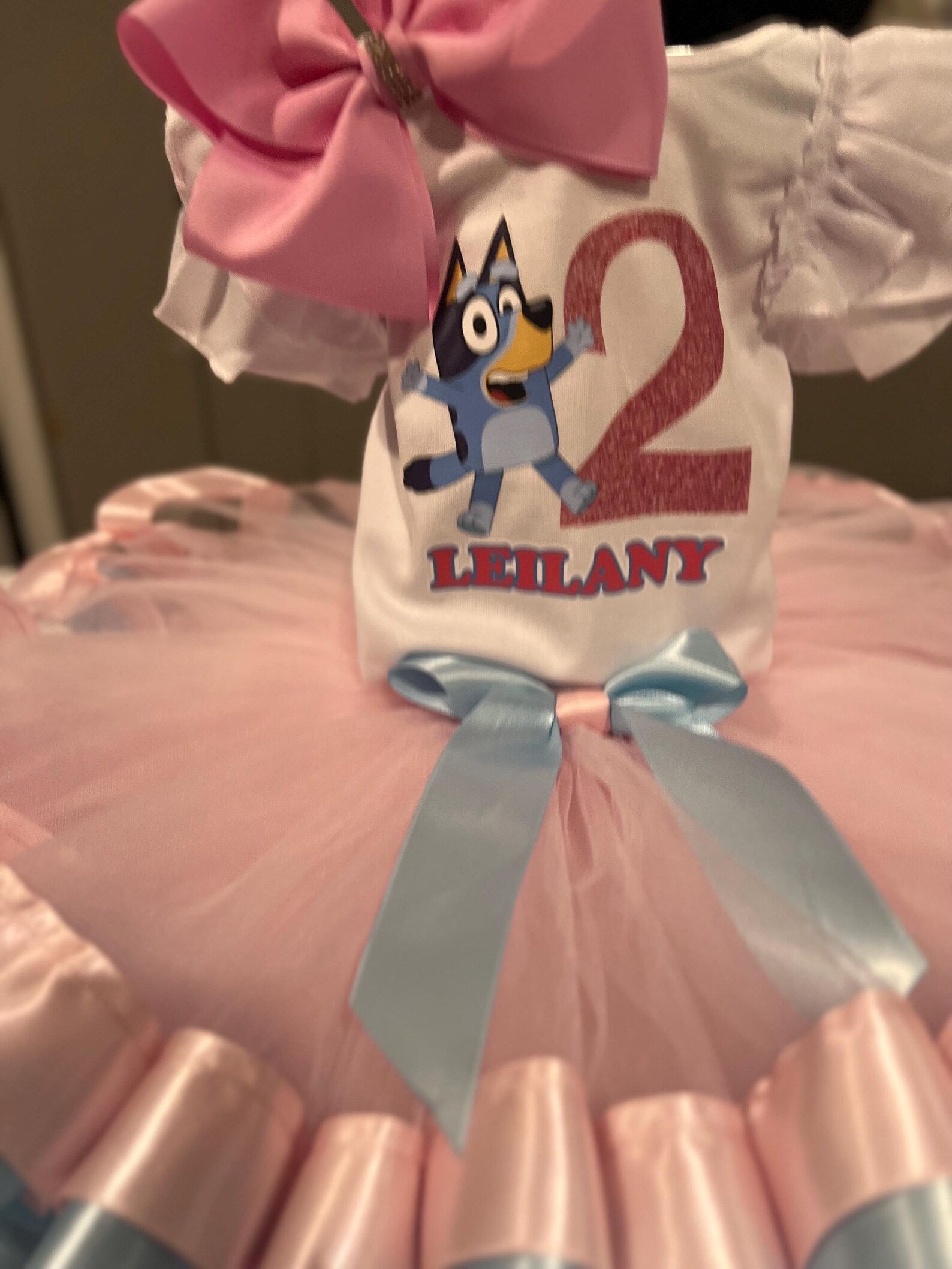 Outfit Birthday,bluey Shirt and Tutu,cute Bluey,tutu Set Bluey - Etsy