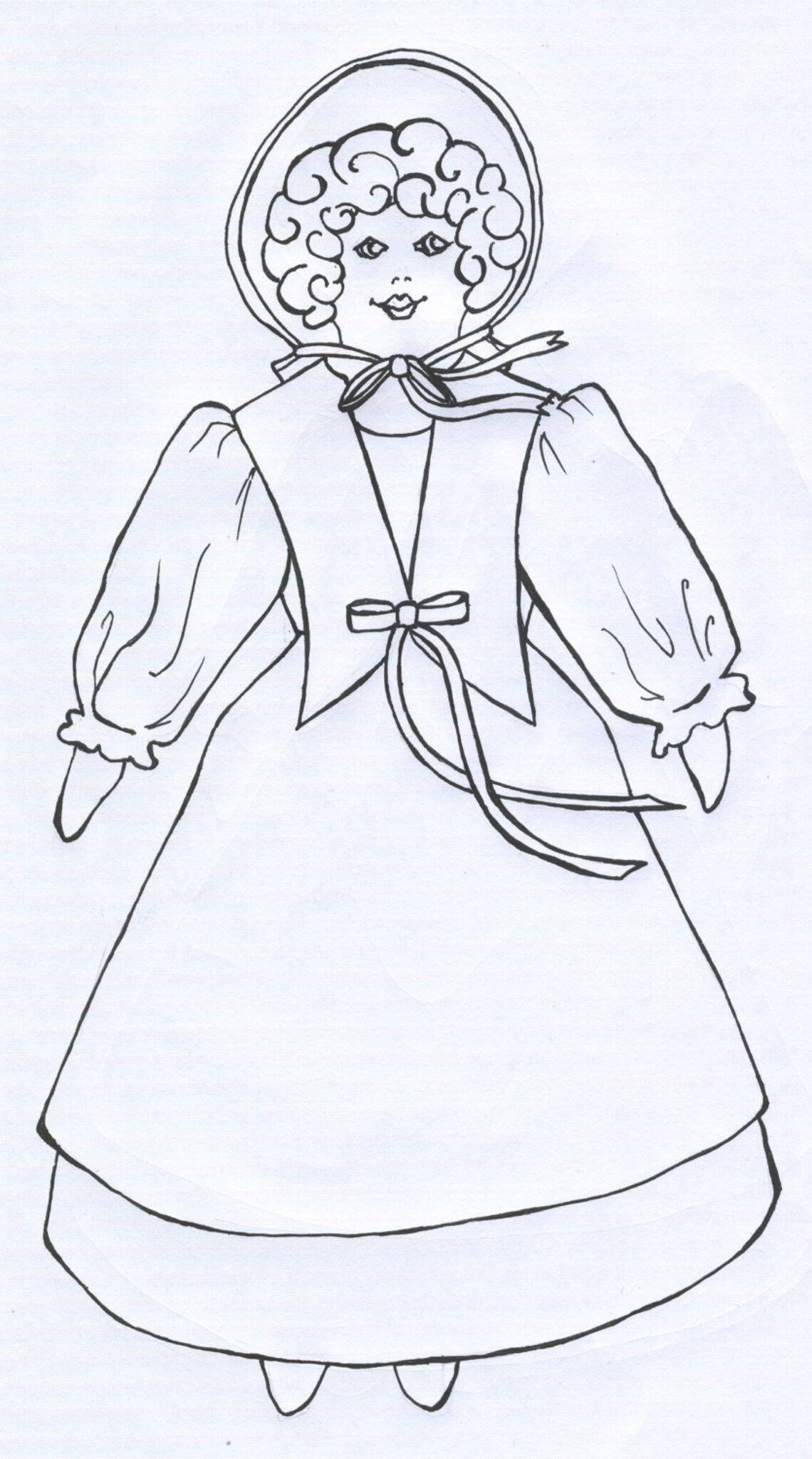 PDF - Prairie Cottage Dolls Pattern - Etsy