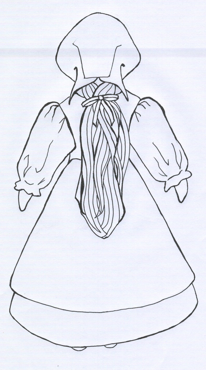 PDF - Prairie Cottage Dolls Pattern - Etsy