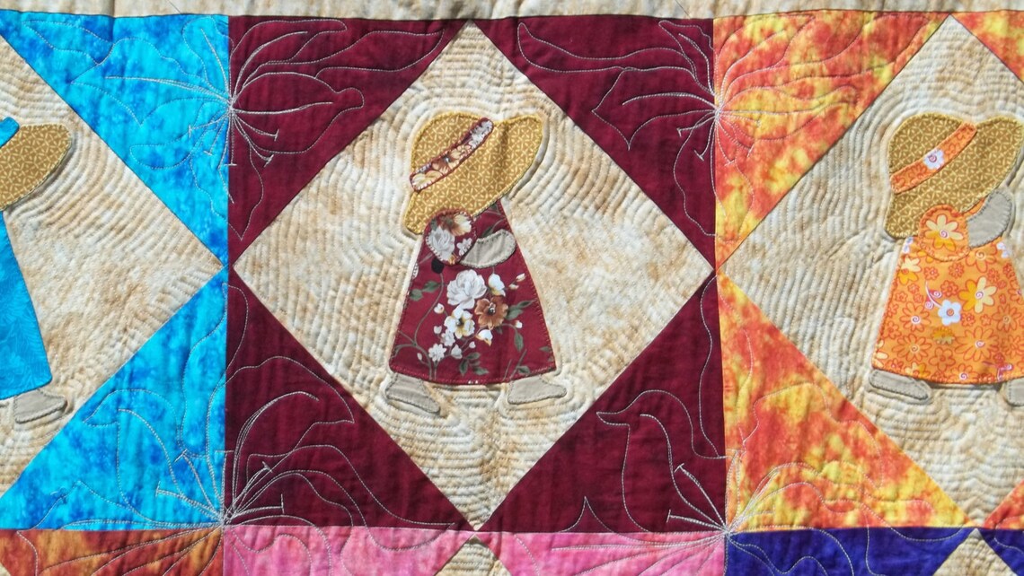 PDF - Sunbonnet Sue Hawaiian Quilt Pattern - Etsy