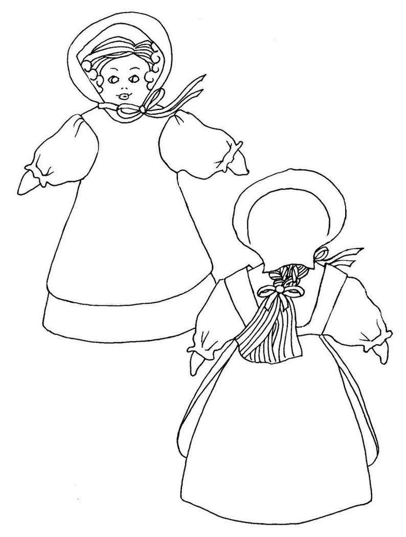 PDF - Prairie Cottage Dolls Pattern - Etsy