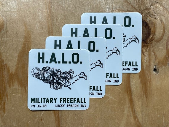 4 HALO Decals - Etsy