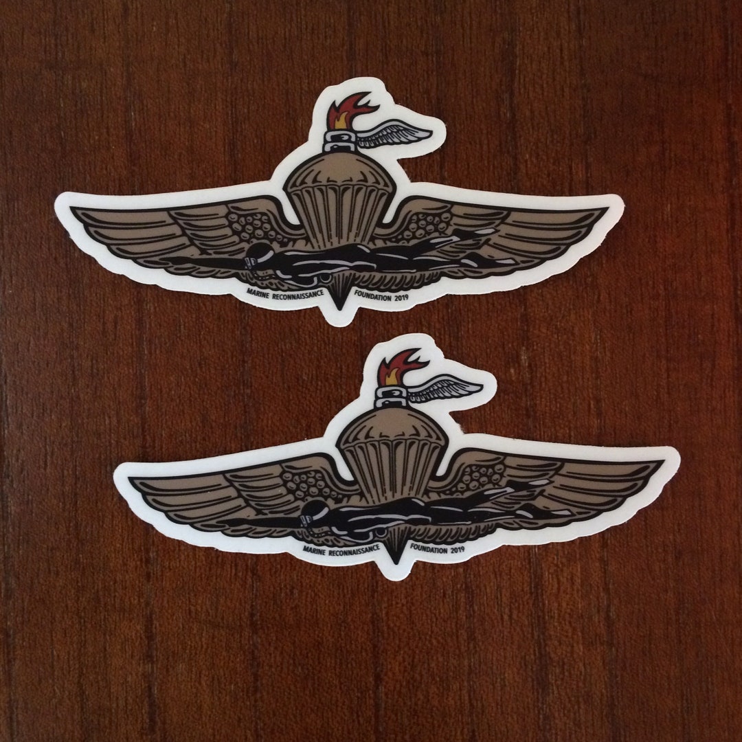 Marine Reconnaissance Foundation Decals Set of Two - Etsy