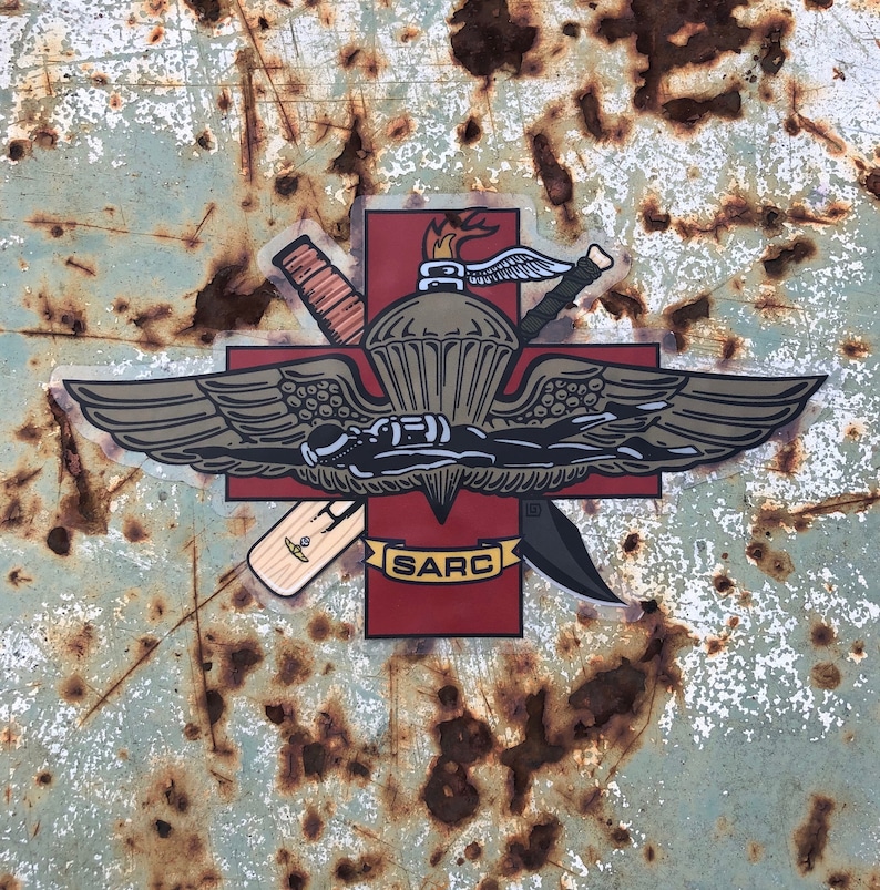 Special Amphibious Reconnaissance Corpsman SARC Decal Pair - Etsy