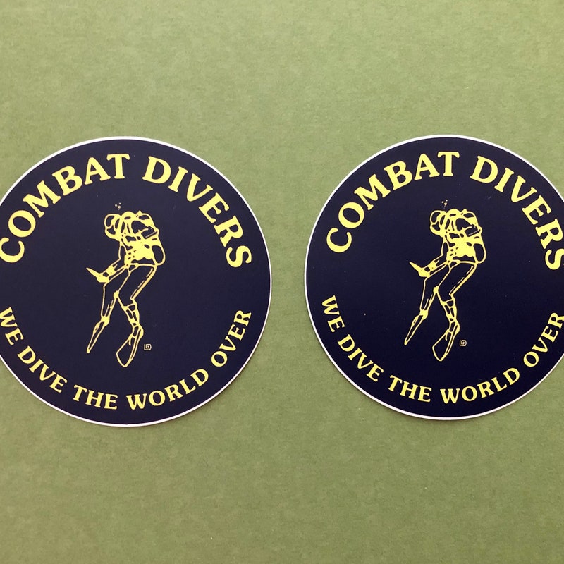 Scuba Diver Decals - Etsy