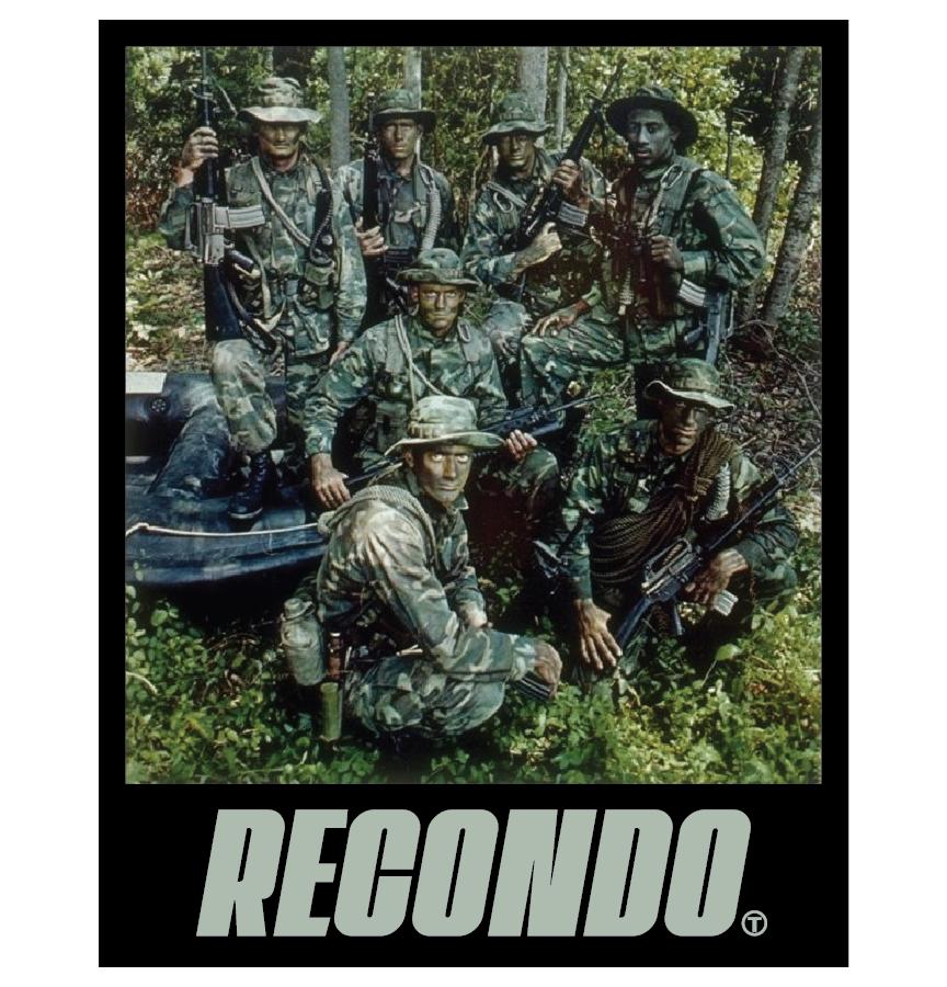 Redondo - Vintage Marine Recon Decal Pair - Etsy
