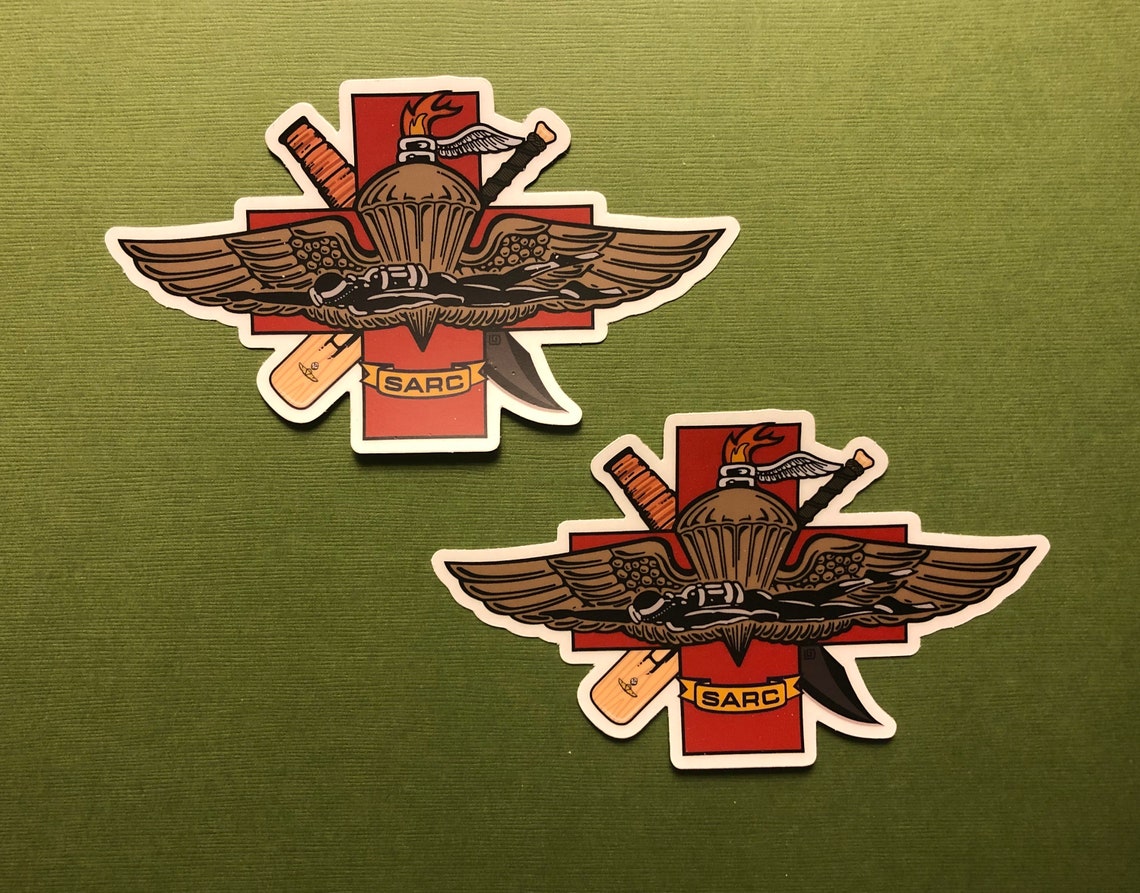 Special Amphibious Reconnaissance Corpsman SARC Decal Pair - Etsy