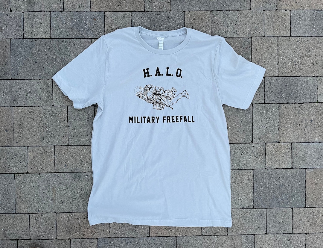 HALO Military Freefall T-shirt - Etsy