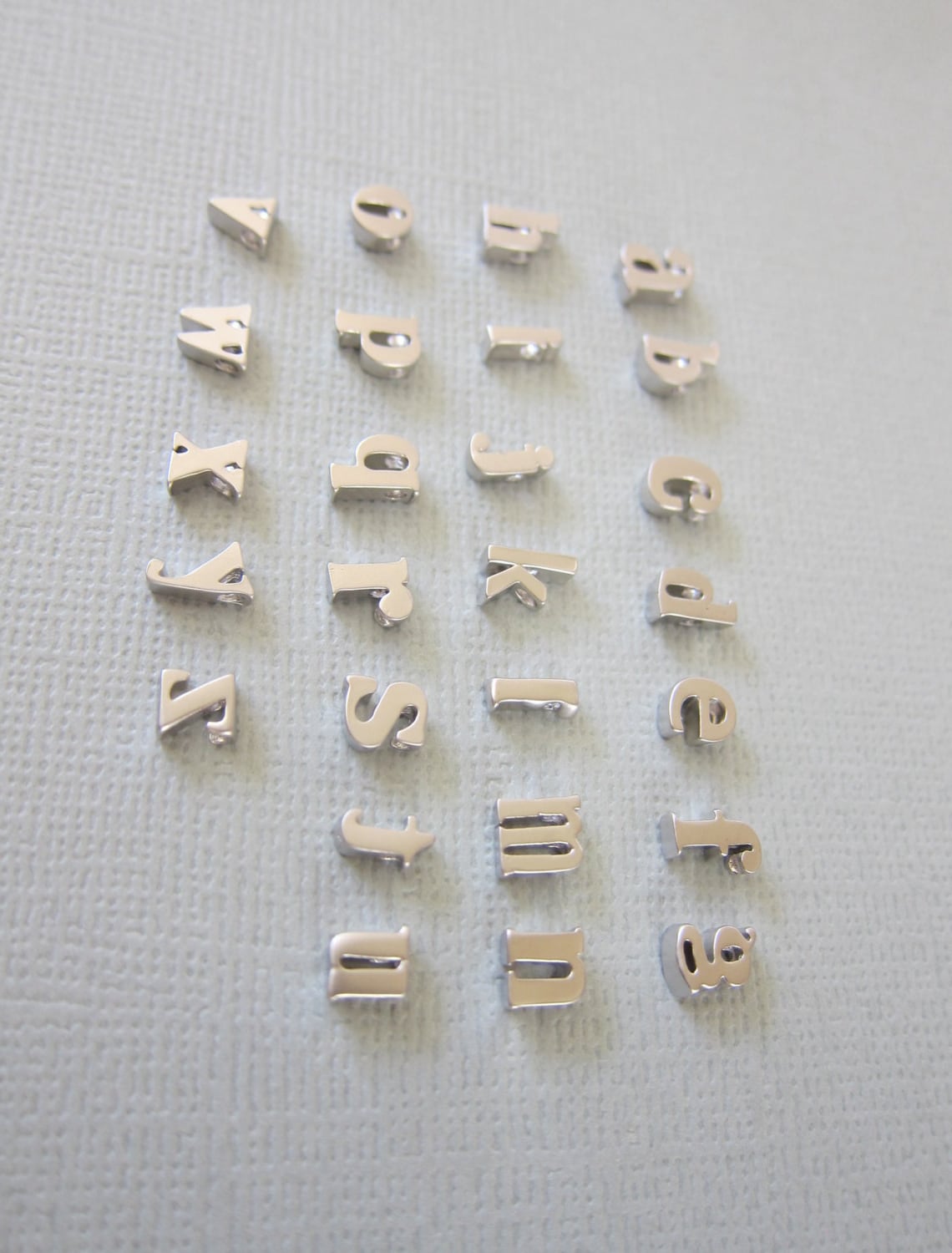 Add a Tiny Lowercase A-z Initial. - Etsy