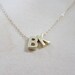 Two Initial Necklace, Gold Initial Necklace,letter Necklace ...