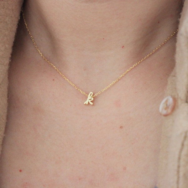 Cursive Necklace - Etsy