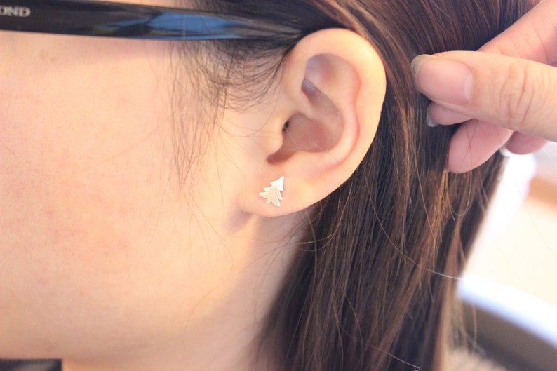 Fir Tree Stud Earrings Washington Christmas Tree Holidays Gift ...