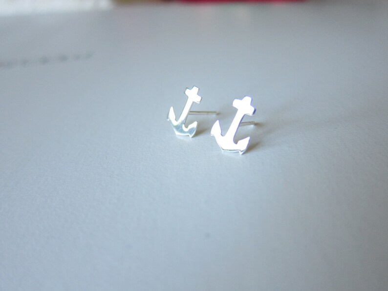 Sterling Silver Anchor, Nautical Jewelry. - Etsy