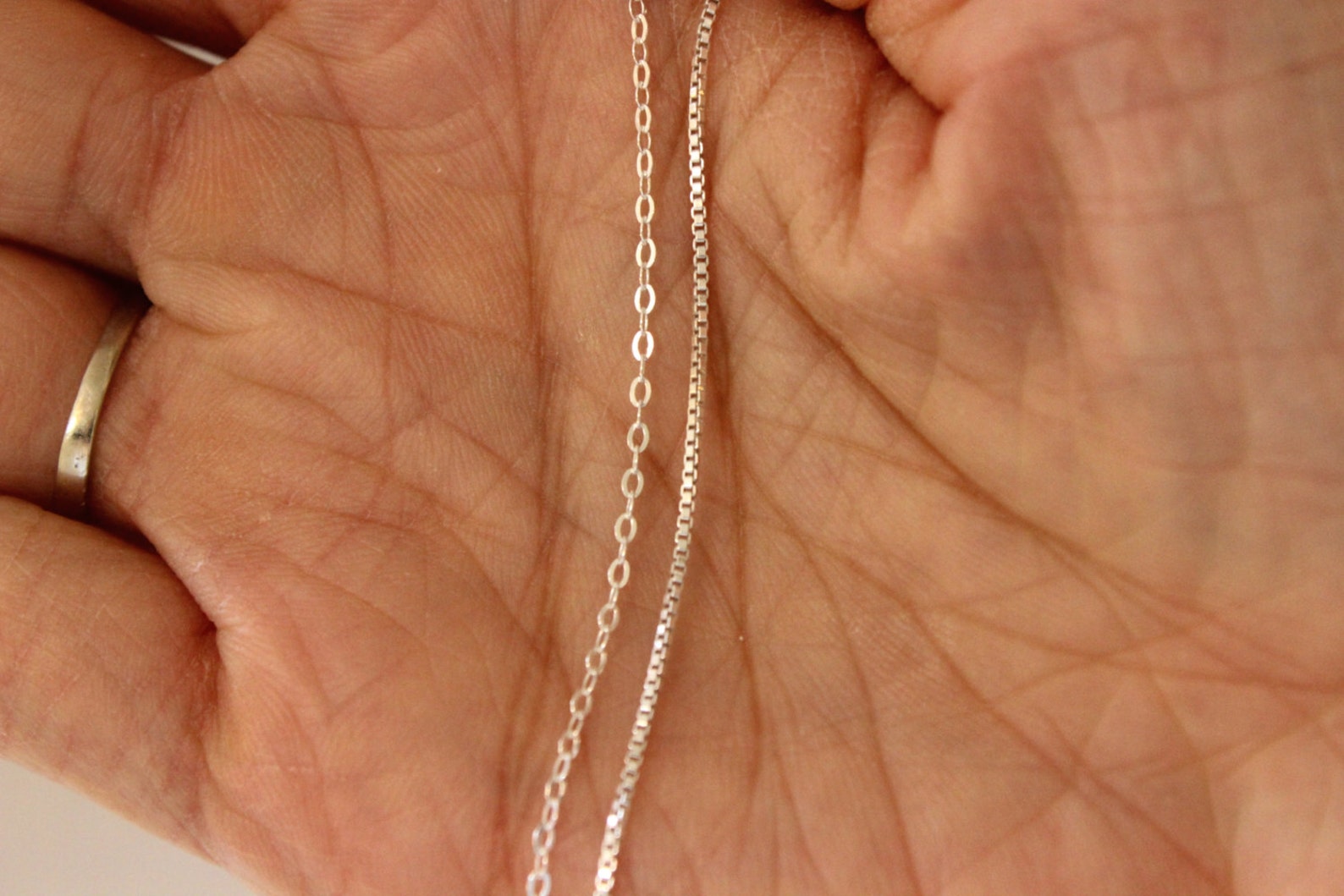 Two Initial Necklace Silver Initial Necklace Gold Initial - Etsy