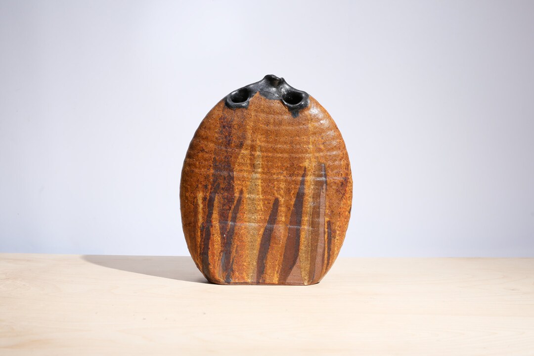 Andrew Bergloff Mid-century Modern Pottery Paddle Vase (A) - Etsy