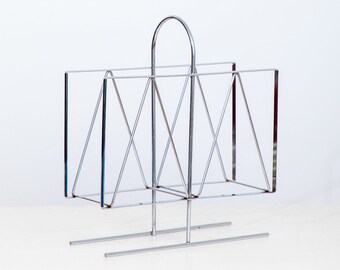 Magazine Holder Chrome - Etsy