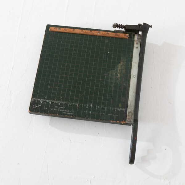 Vintage Paper Cutter - Etsy
