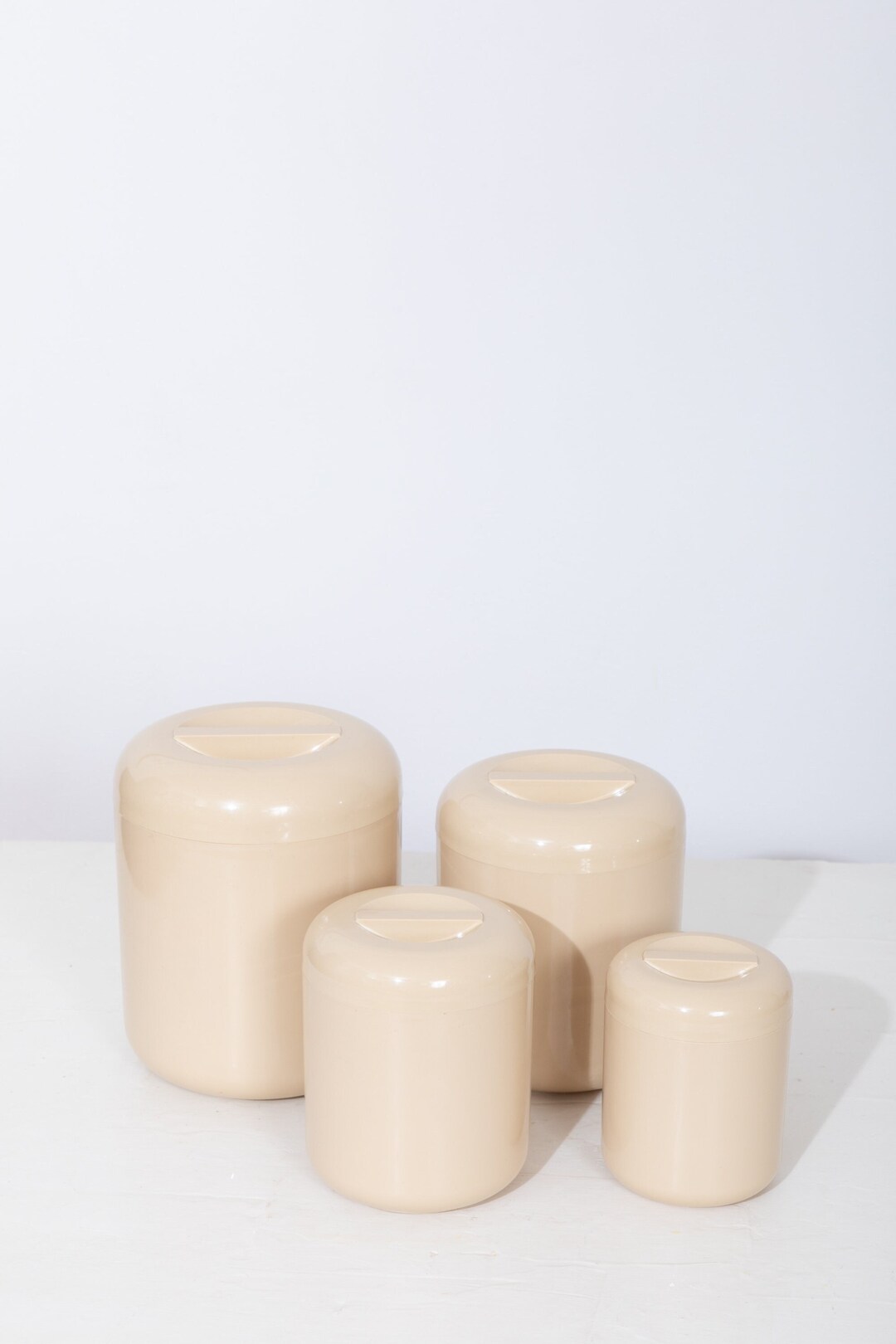 Bristolware Canister Set Plastic Beige - Etsy