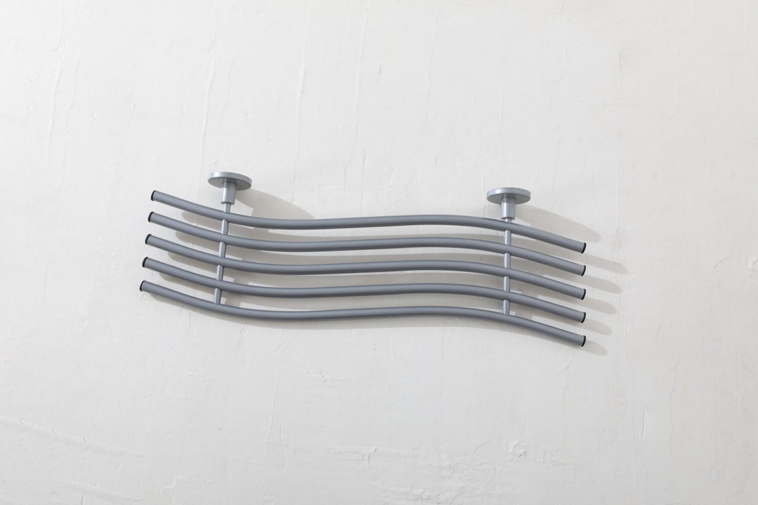 Wavy Metal Shelf Wall Mount Post Modern - Etsy
