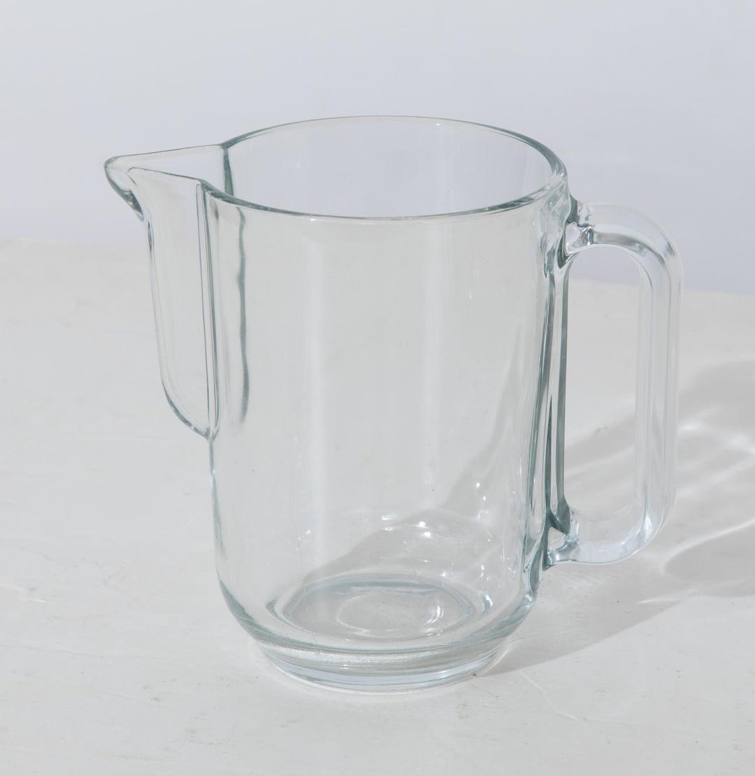Bormioli Rocco Frigoverre Quart Glass Pitcher Made in Italy Vintage - Etsy