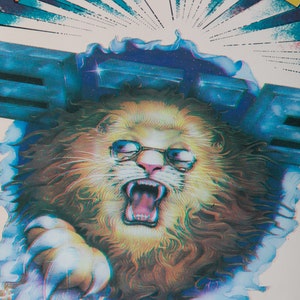 Van Halen Carnival Mirror Lion Head 12 X 12 - Etsy
