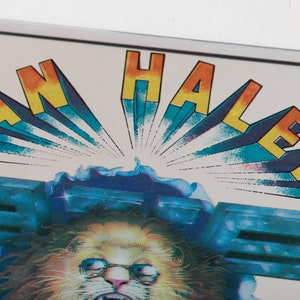 Van Halen Carnival Mirror Lion Head 12 X 12 - Etsy