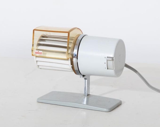 Braun AG HL1C Desk Fan by Reinhold Weiss / Dieter Rams - Etsy
