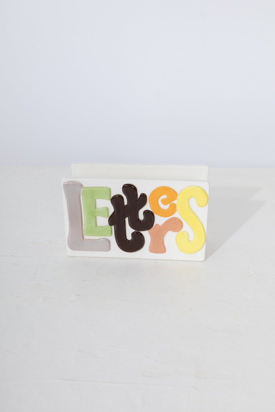 Ceramic Letter Holder 1970's - Etsy