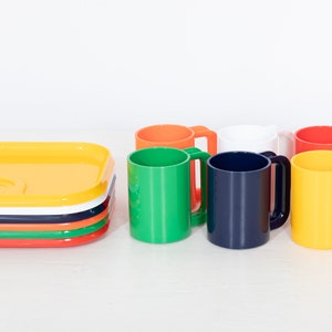 Melamine Snack Trays and Cups 12 Pieces - Etsy