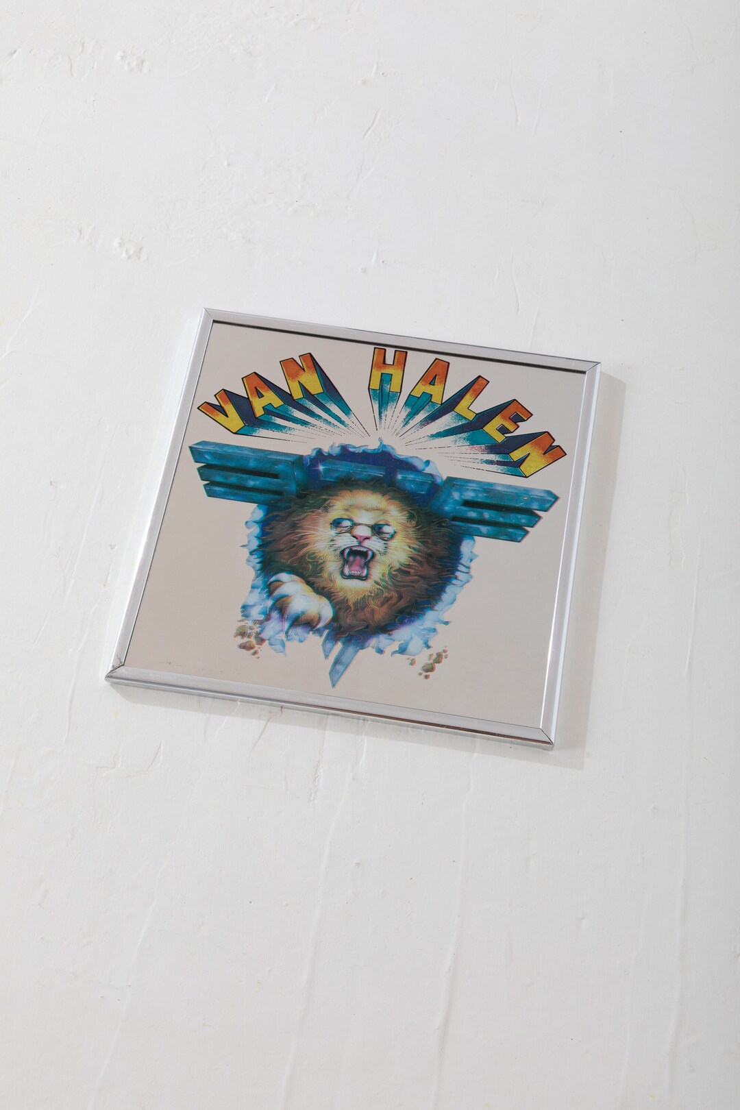 Van Halen Carnival Mirror Lion Head 12 X 12 - Etsy