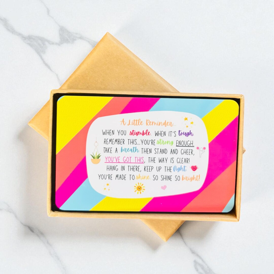 Inspirational Rhyming Poem Wording - A Little Reminder Confidence Pick ...