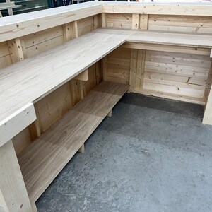 Unfinished Chesterfield Reception Desk - Etsy