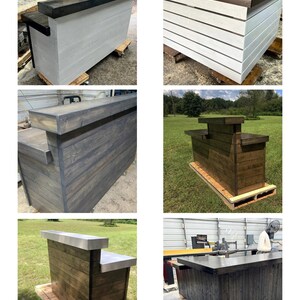 The Hello Shabby L Shape Reception Desk, Reception Counter, Salon Desk ...