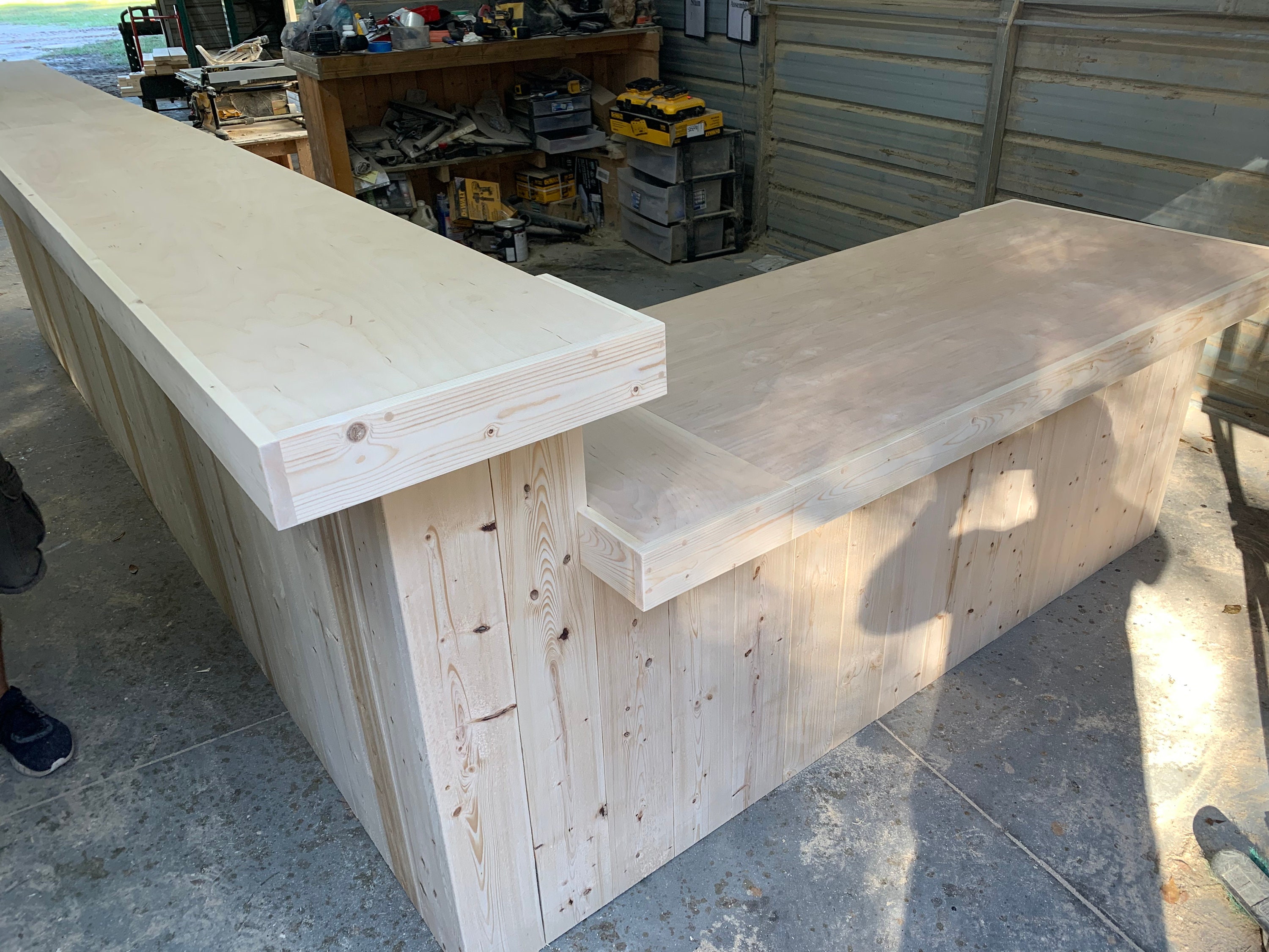 Rustic Custom Retail Counters