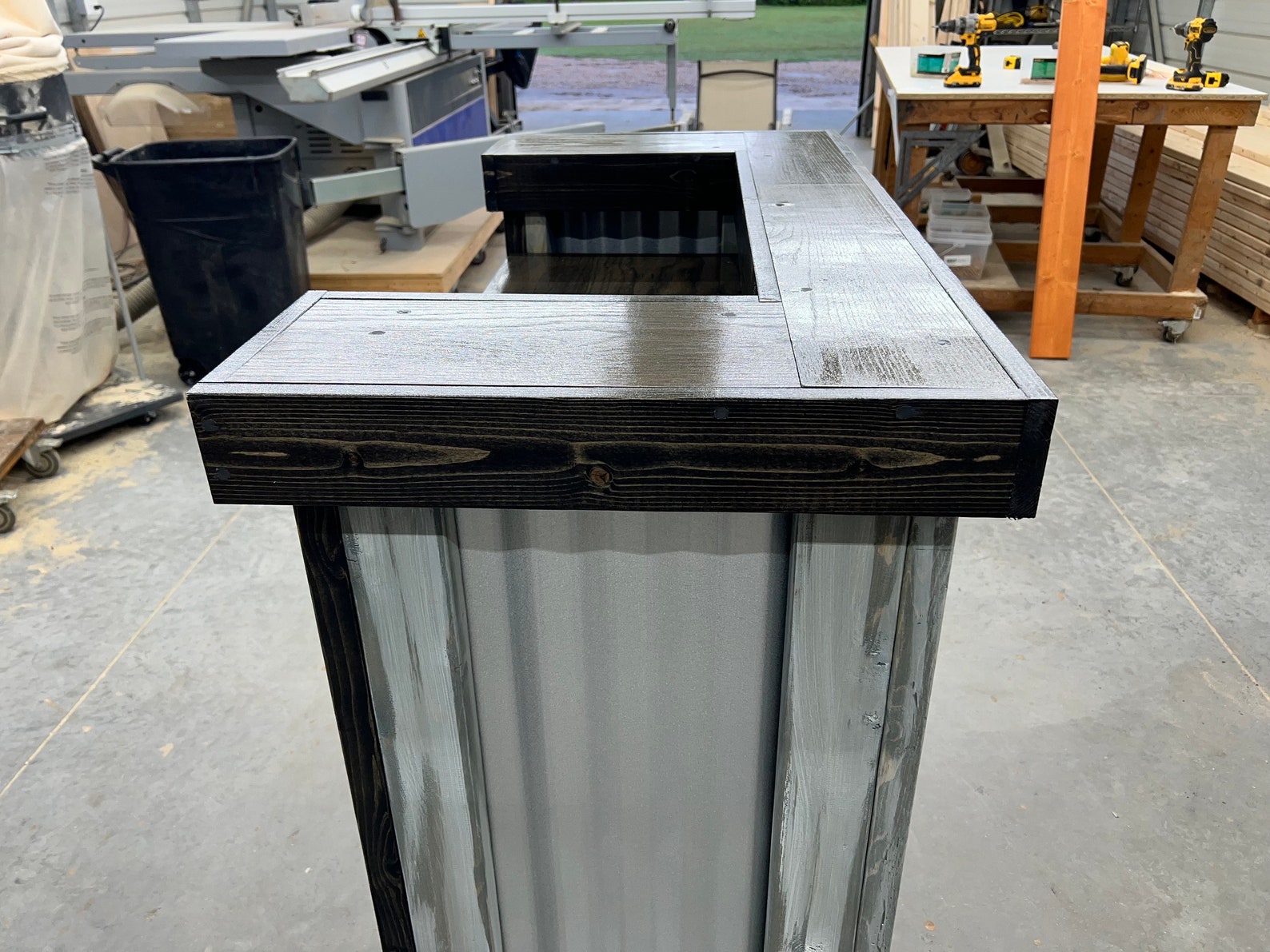Metal Mobile Hostess Stand With 3 Shelves - Etsy