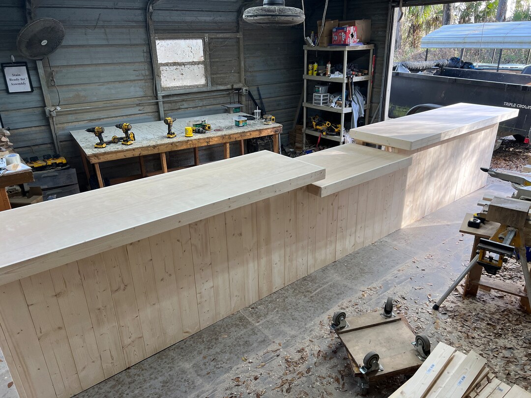 20' Grant Sales Counter W/ POS or ADA Drop - Etsy
