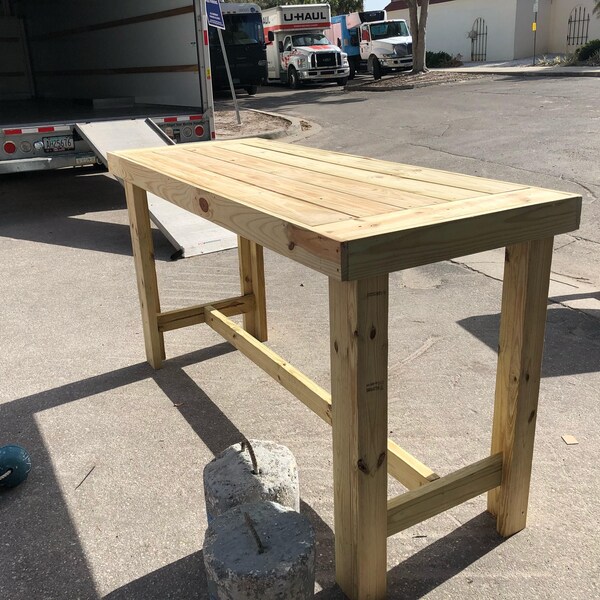 High Top Bar Table - Etsy